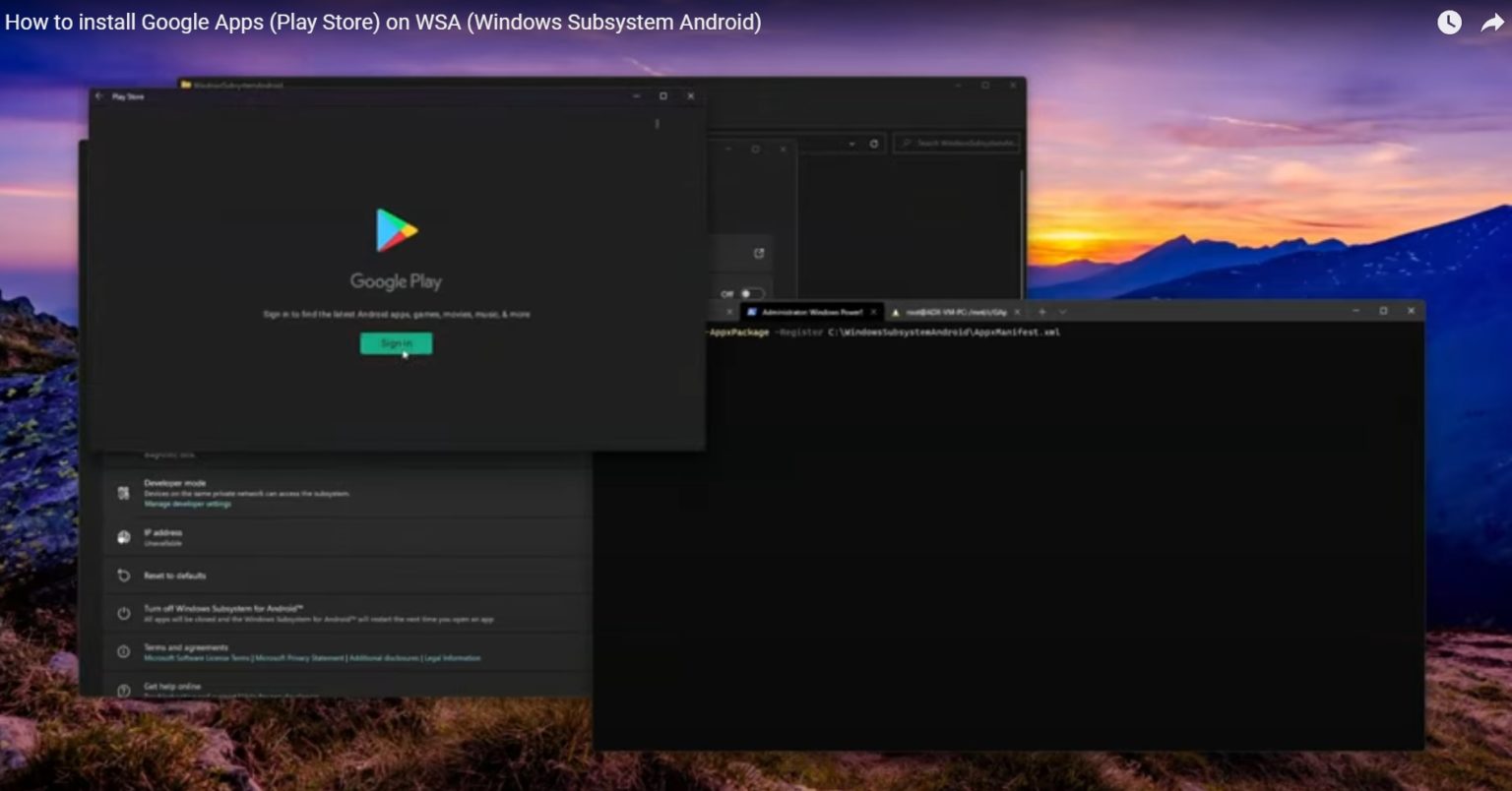 Google Play Store Apps in WSA (Windows Subsystem Android) installieren - Deskmodder.de
