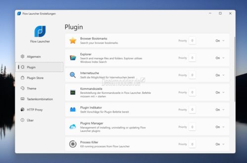 Flow Launcher - Windows Suche mit Plugins, vielen Einstellungen und ...