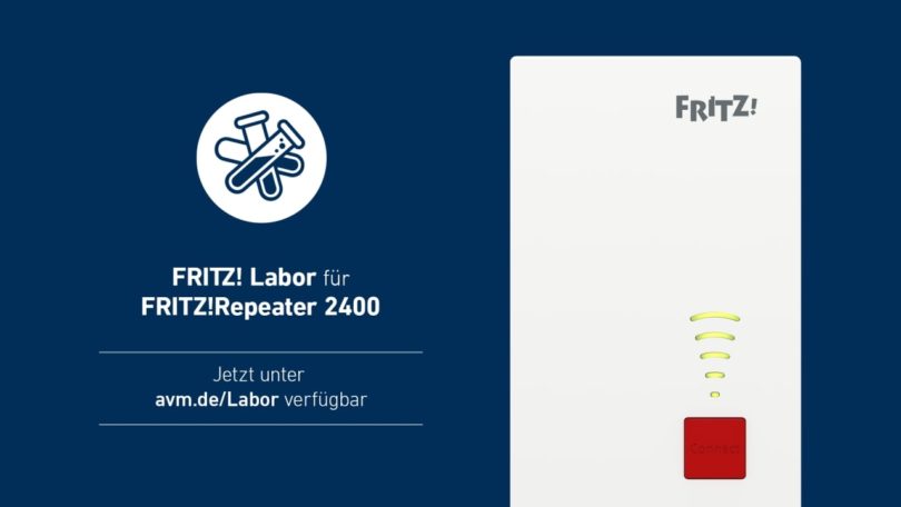 FRITZ!Repeater 2400 steigt in die Labor Updates für das kommende FRITZ ...