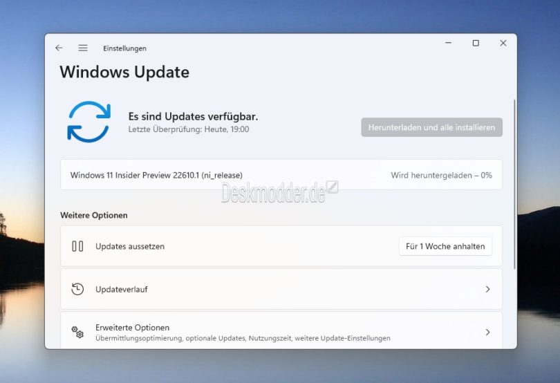 Windows 11 22610 ohne Wasserzeichen und Ablaufdatum kommt endlich - SDK ISOs sind auch wieder ...