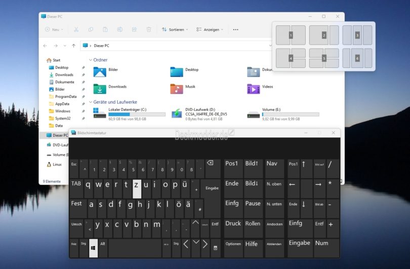 Windows 11 neue Tastenkombinationen - Deskmodder.de