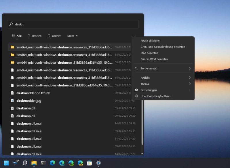 EverythingToolbar 1.0.5 mit weiteren Verbesserungen nicht nur für ...