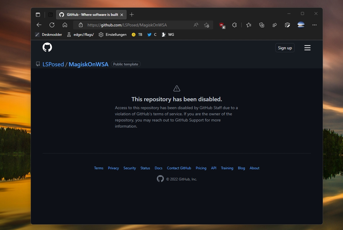 MagiskOnWSA auf GitHub gesperrt - MagiskOnWSALocal weiterhin möglich - Deskmodder.de