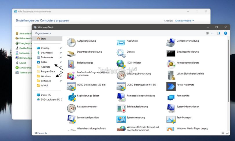 Windows 11 22H2 Systemsteuerung ohne Adressleiste - Bug oder Feature? - Deskmodder.de