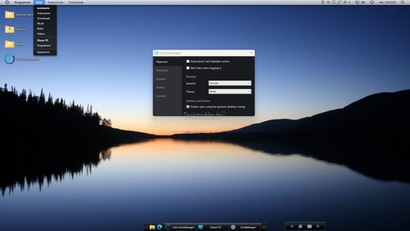 Cairo Desktop als finale Version (latest) erschienen - Shell Ersatz für ...