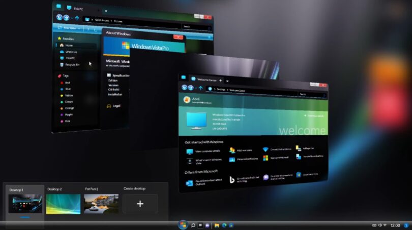 Fluent trifft Aero: Vista und Windows 11 in einem Konzeptvideo ...