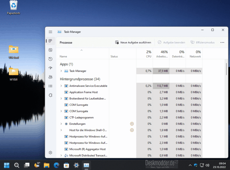 Windows 11 22H2 - Hardware sicher entfernen wird mit Windows 11 22H2 - Hardware sicher entfernen wird mit