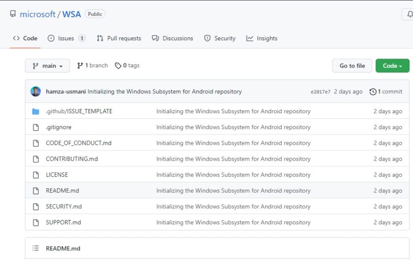 WSA (Windows Subsystem for Android) mit einer Roadmap auf GitHub ...