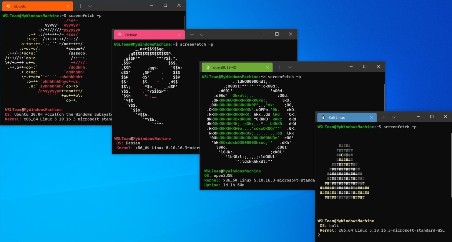 WSL 2.7.5 (Windows Subsystem for Linux) mit einem Kernel-Update ...