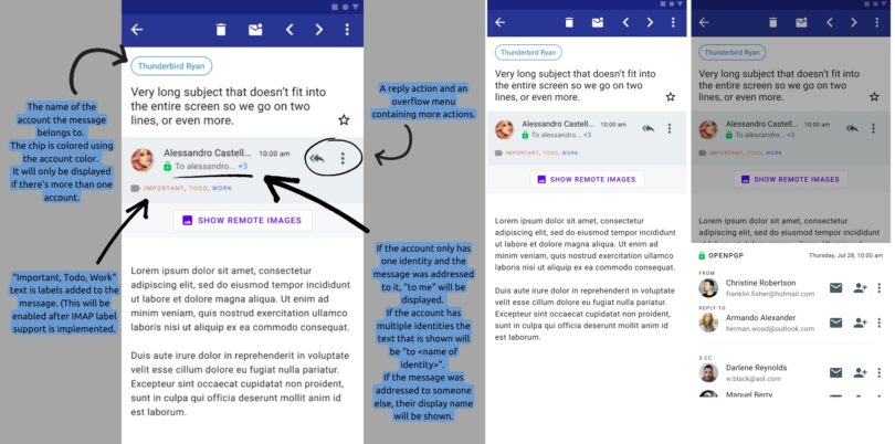 Thunderbird für Android (K9) kann jetzt als Preview getestet werden ...