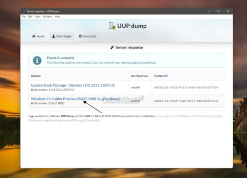 UUP Dump down - Hier die (Ersatz) Lösung [Update] - Deskmodder.de