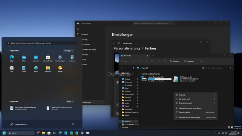 Das neue Windows 11 Design und was noch fehlt - Deskmodder.de