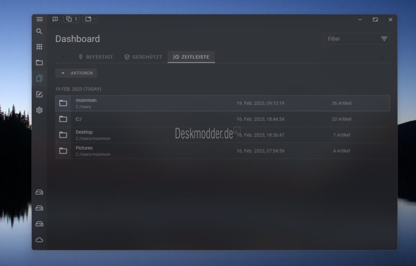 Sigma Datei-Manager für Windows und Linux - Deskmodder.de