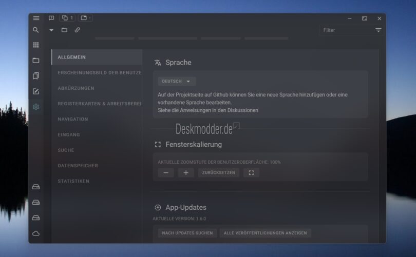 Sigma Datei-Manager für Windows und Linux - Deskmodder.de