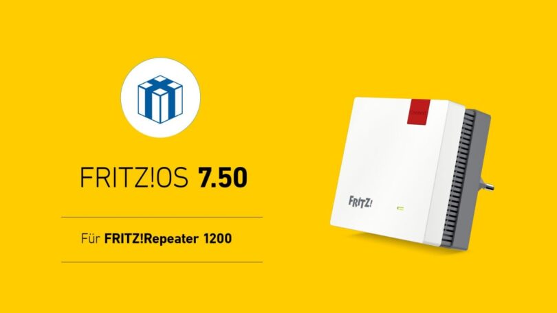 FRITZ!OS 7.50 für den FRITZ!Repeater 3000 und 1200 als finales Update ...