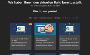 Microsoft Edge 112.0.1722.7 ist im Dev-Kanal erschienen - Deskmodder.de