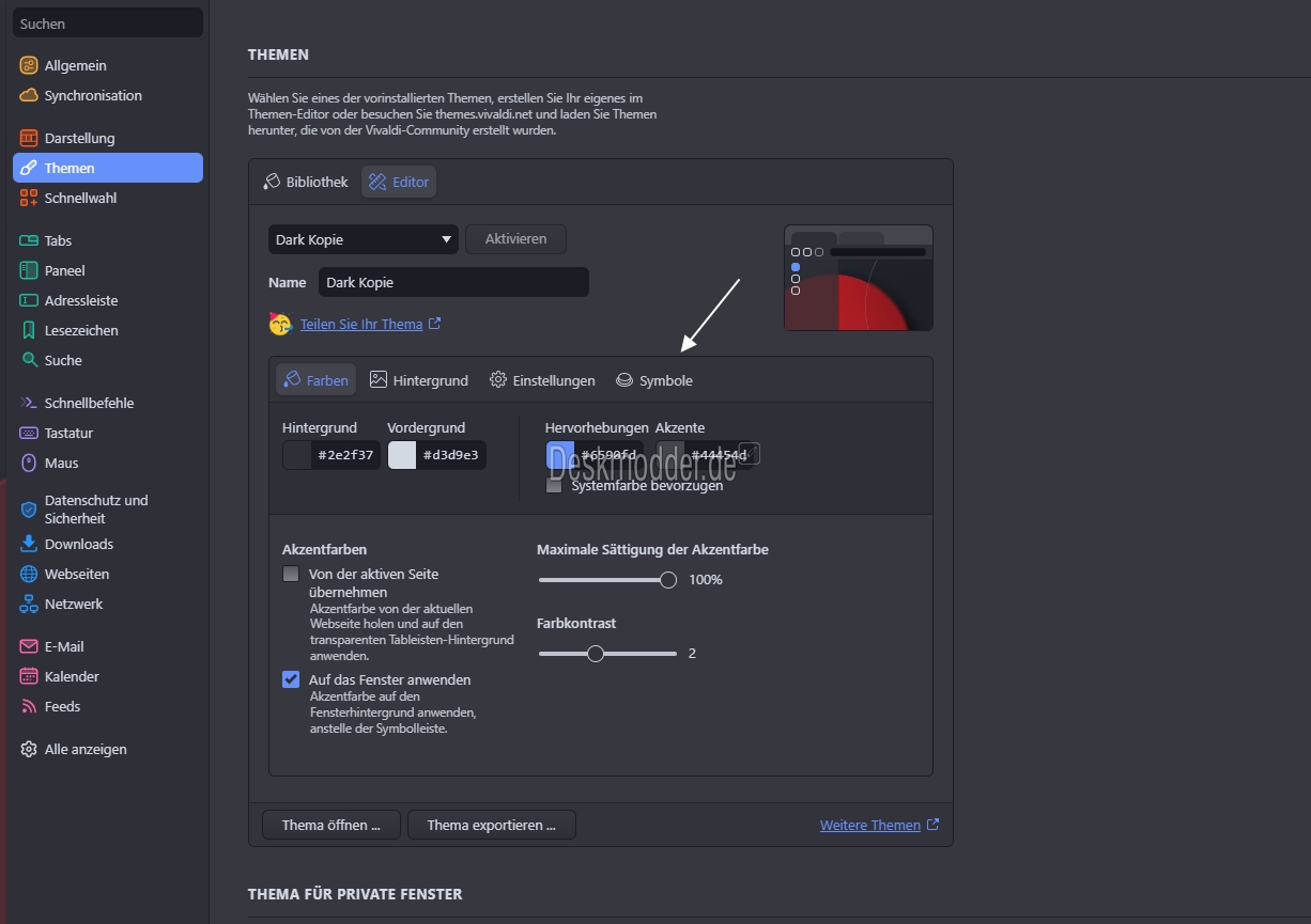 Vivaldi 6.0 (Final) jetzt mit Workspaces und benutzerdefinierten Icons ...