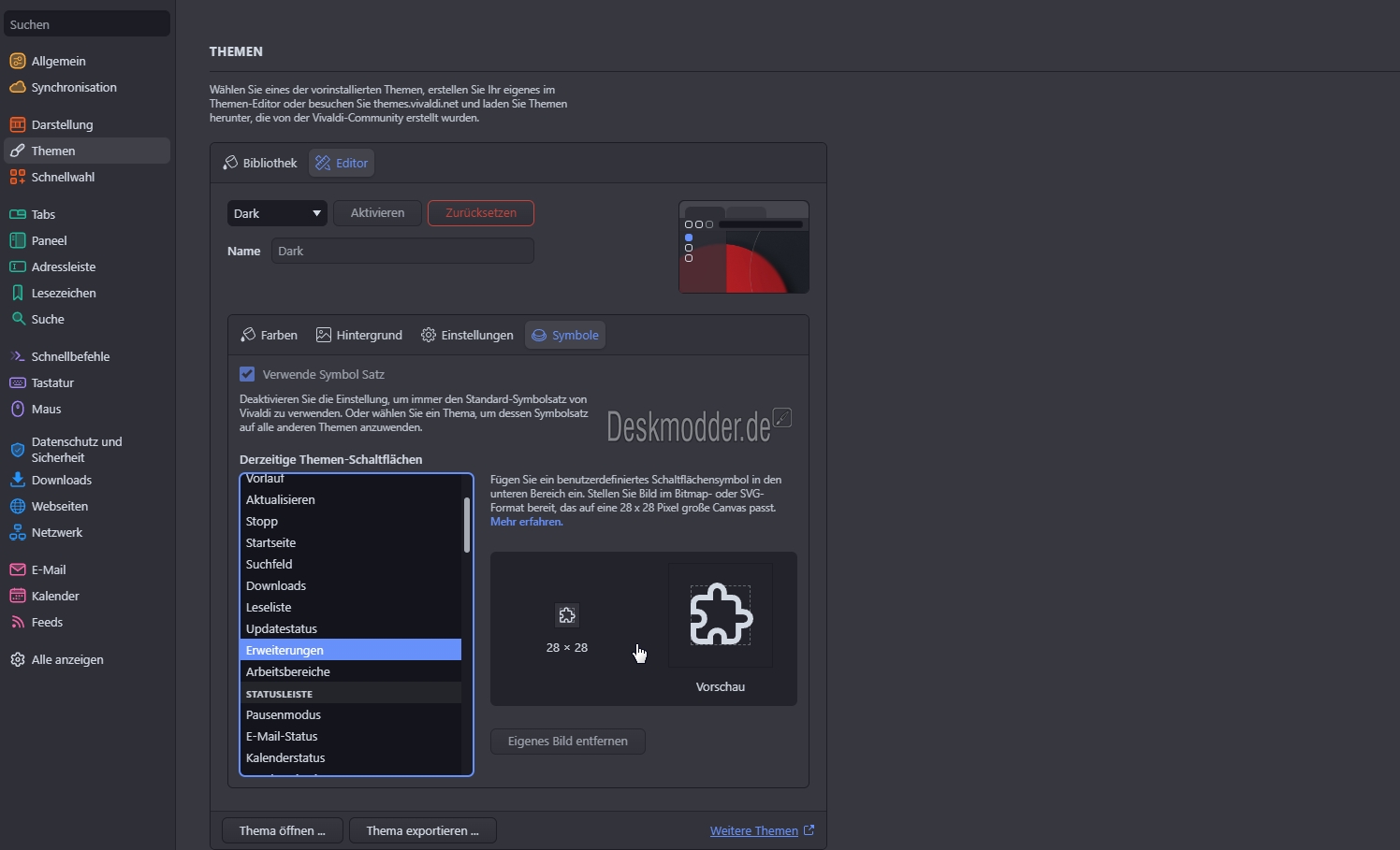 Vivaldi 6.0 (Final) jetzt mit Workspaces und benutzerdefinierten Icons ...