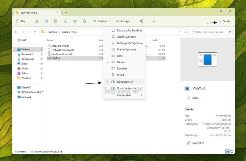 Windows 11 Detail-Bereich im Datei Explorer wird weiter verbessert ...