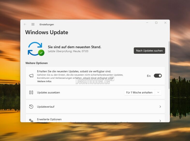 Windows 11: Erhalten Sie die neuesten Updates, sobald sie verfügbar ... Windows 11: Erhalten Sie die neuesten Updates, sobald sie verfügbar ...