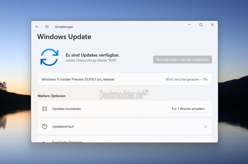 Windows 11 25370 im Canary Kanal erschienen inkl. SDK etc. als ISO ...