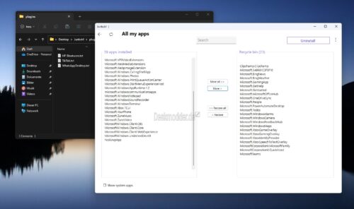 Windows 11 Apps löschen - JunkCtrl kann helfen und bald auch mehr [Update] - Deskmodder.de