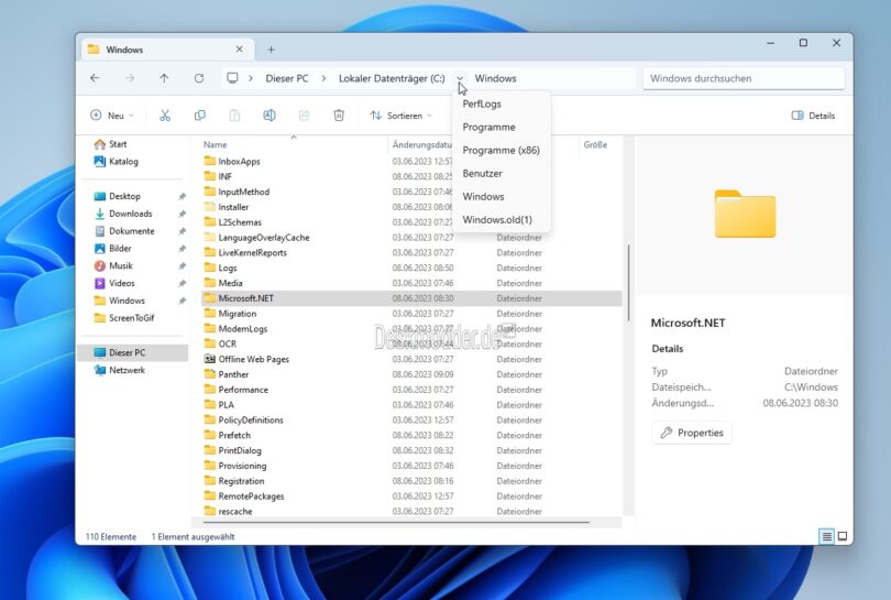 Windows 11 (23H2) Neuen Datei Explorer einmal angeschaut - Deskmodder.de