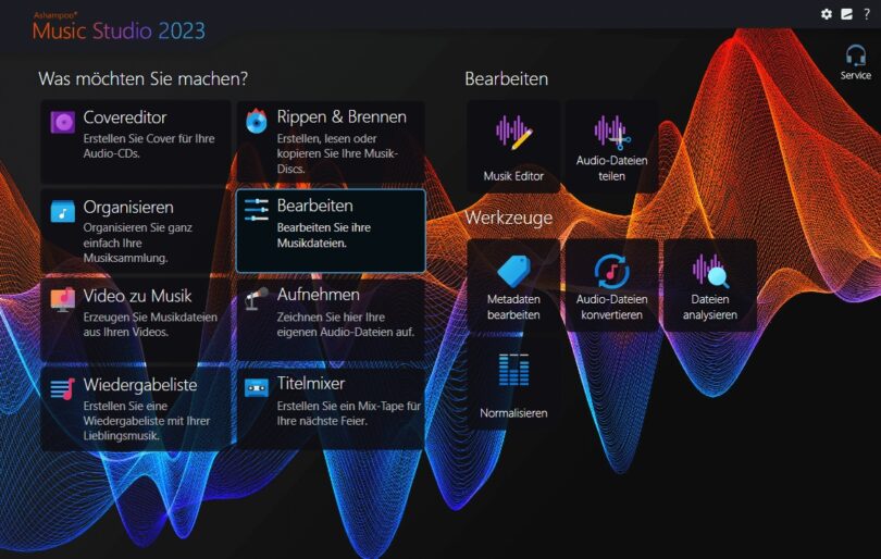 Music Studio 2023 - kostenlose Vollversion von Ashampoo - Deskmodder.de