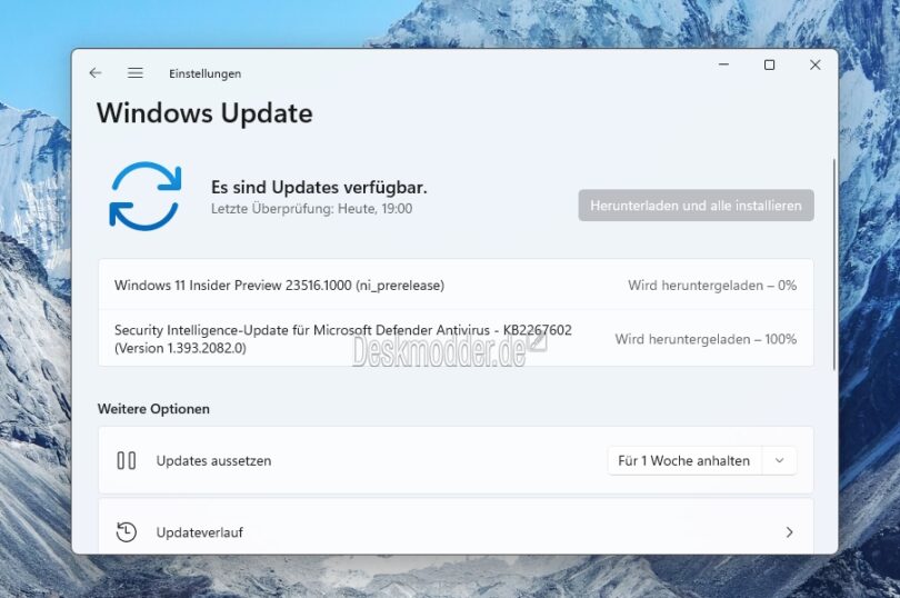 Windows 11 23516 im Dev-Kanal - Deskmodder.de