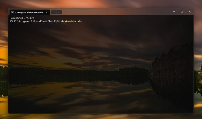 PowerShell 7.3.7 und 7.2.14 sind erschienen - Deskmodder.de