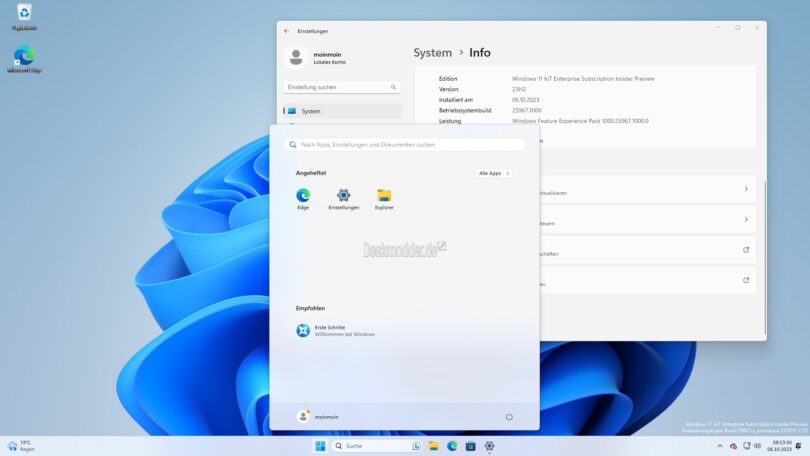 Zwei neue Editionen in der Windows (11) Canary - Deskmodder.de