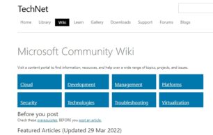 Technet Wiki wird langsam stillgelegt - Deskmodder.de