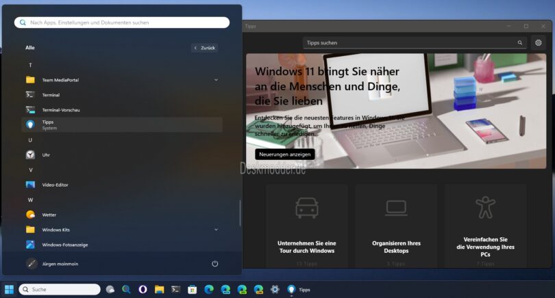 Windows 11 Tipps App wird bald entfernt - Deskmodder.de