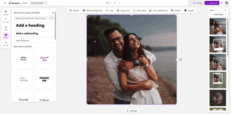 Windows Fotoanzeige erhält Integration von Microsoft Designer ...