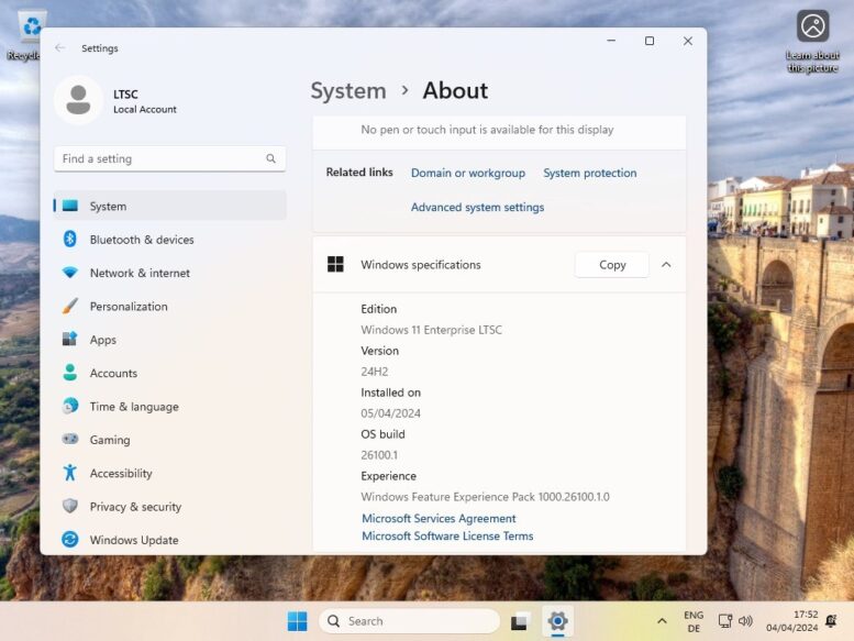 Windows 11 24H2 26100.1 LTSC ISO durchgesickert - Deskmodder.de