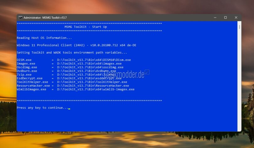 MSMG ToolKit 13.7 ist erschienen - Deskmodder.de