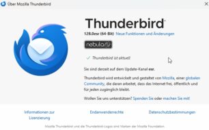 Thunderbird 128.0 (Nebula) startet mit künftig 4 Kanälen [Update ...