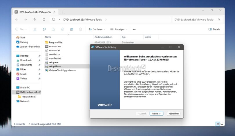 VMware Tools 12.4.5 wurden veröffentlicht - Deskmodder.de