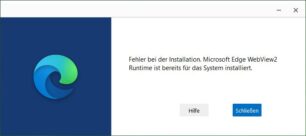 Microsoft Edge WebView2 Runtime – Installer Bug? [Update] - Deskmodder.de