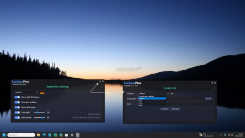 TaskbarPlus Zusätzliche Taskleisten für Windows 11 als Ersatz für Symbolleisten - Deskmodder.de
