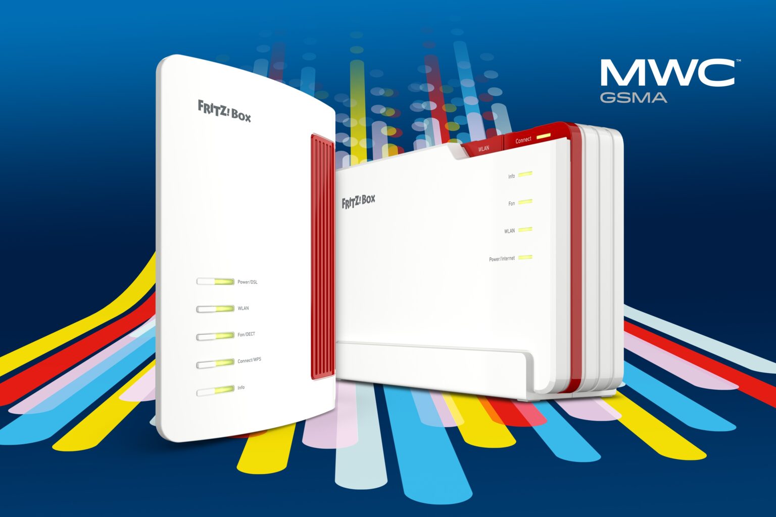 AVM stellt das FRITZ!Mesh Set 4200, FRITZ!Repeater 2700 und 1700 mit Wi ...