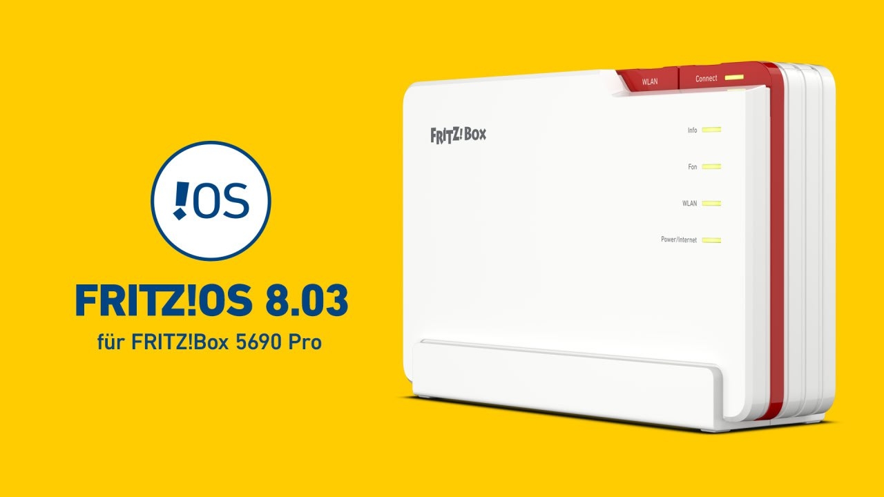 FRITZ!Box 5690 Pro erhält das FRITZ!OS 8.03 - Deskmodder.de