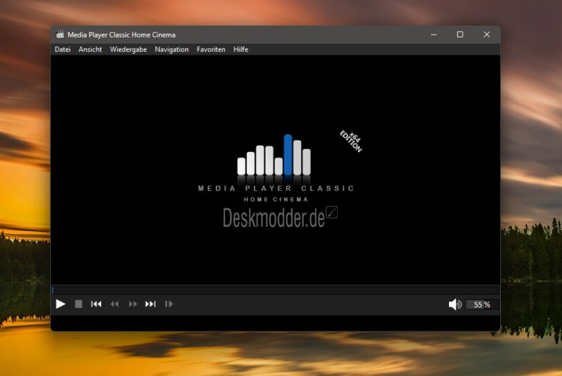 Media Player Classic (MPC-HC) 2.4.0 legt Play/Pause Button zusammen ...