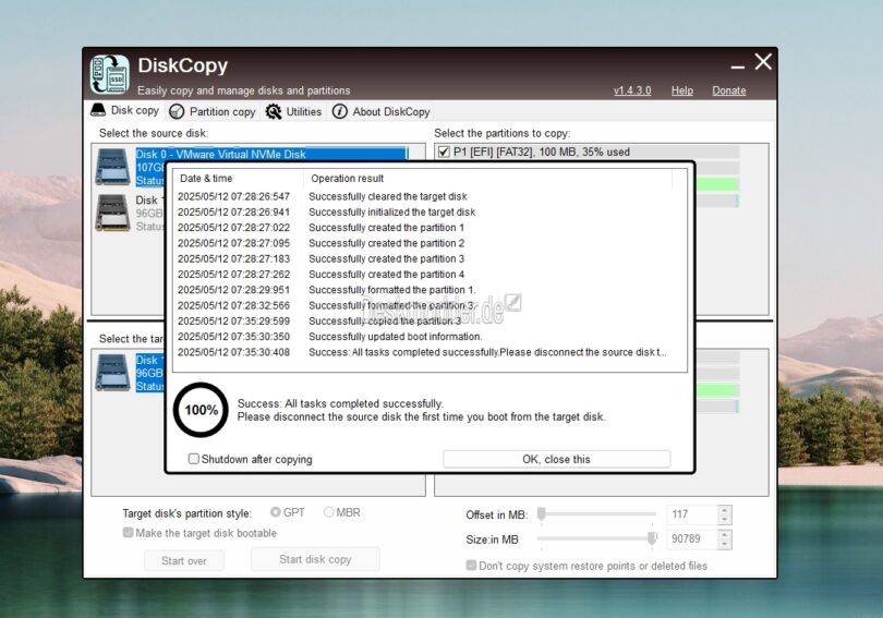 DiskCopy: Festplatten (SSDs) klonen, kopieren, reparieren, MBR-GPT ändern und mehr - Deskmodder.de