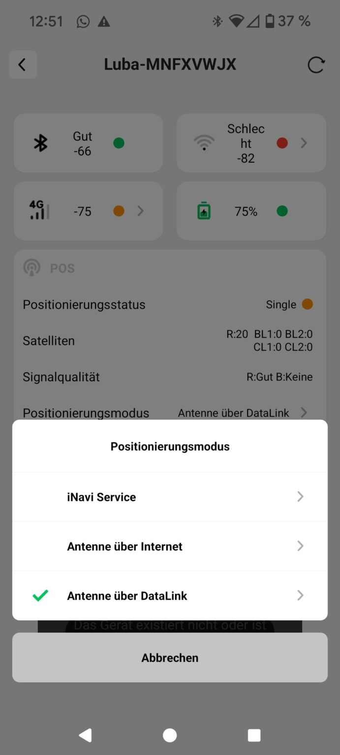 GPS-Chaos: Mammotion iNavi Service im Test (Luba Mini) - Deskmodder.de