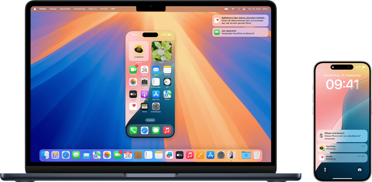 macOS 26: iPhone Mirroring in der EU weiterhin nicht verfügbar ...