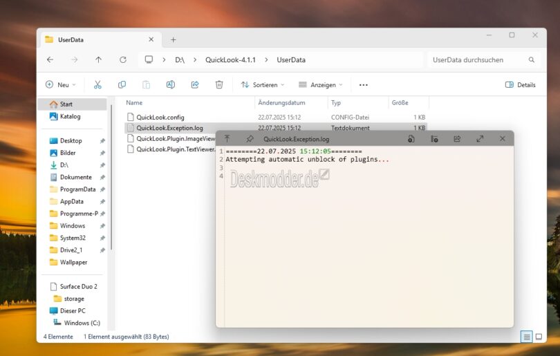 QuickLook 4.1.1 mit vielen Verbesserungen erschienen - Deskmodder.de