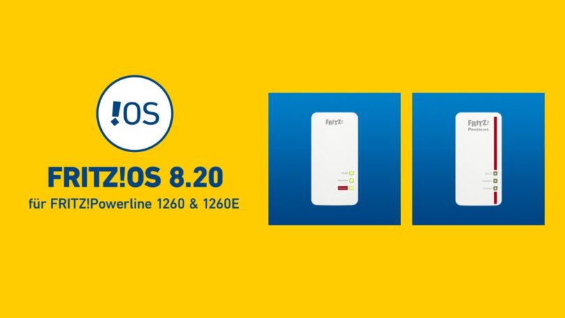 FRITZ!Powerline 1260 und 1260E erhalten das FRITZ!OS 8.20 - Deskmodder.de