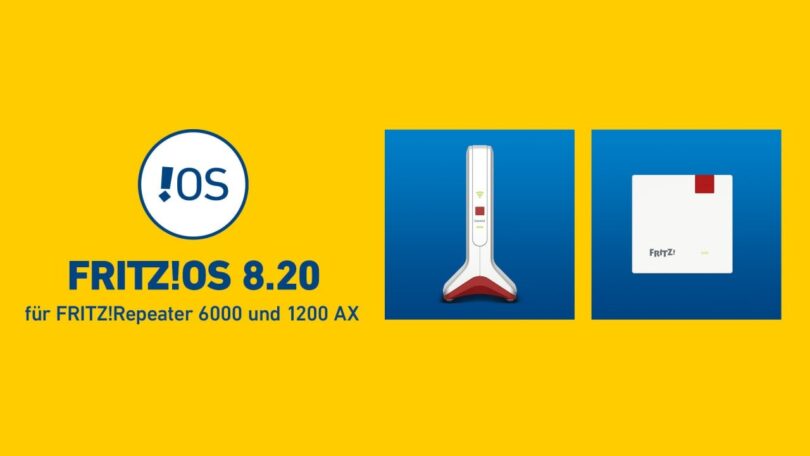 FRITZ!Repeater 6000 und 1200 AX erhalten das FRITZ!OS 8.20 - Deskmodder.de