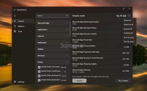 FluentCleaner - Moderner CCleaner in WinUI3 [Update] - Deskmodder.de